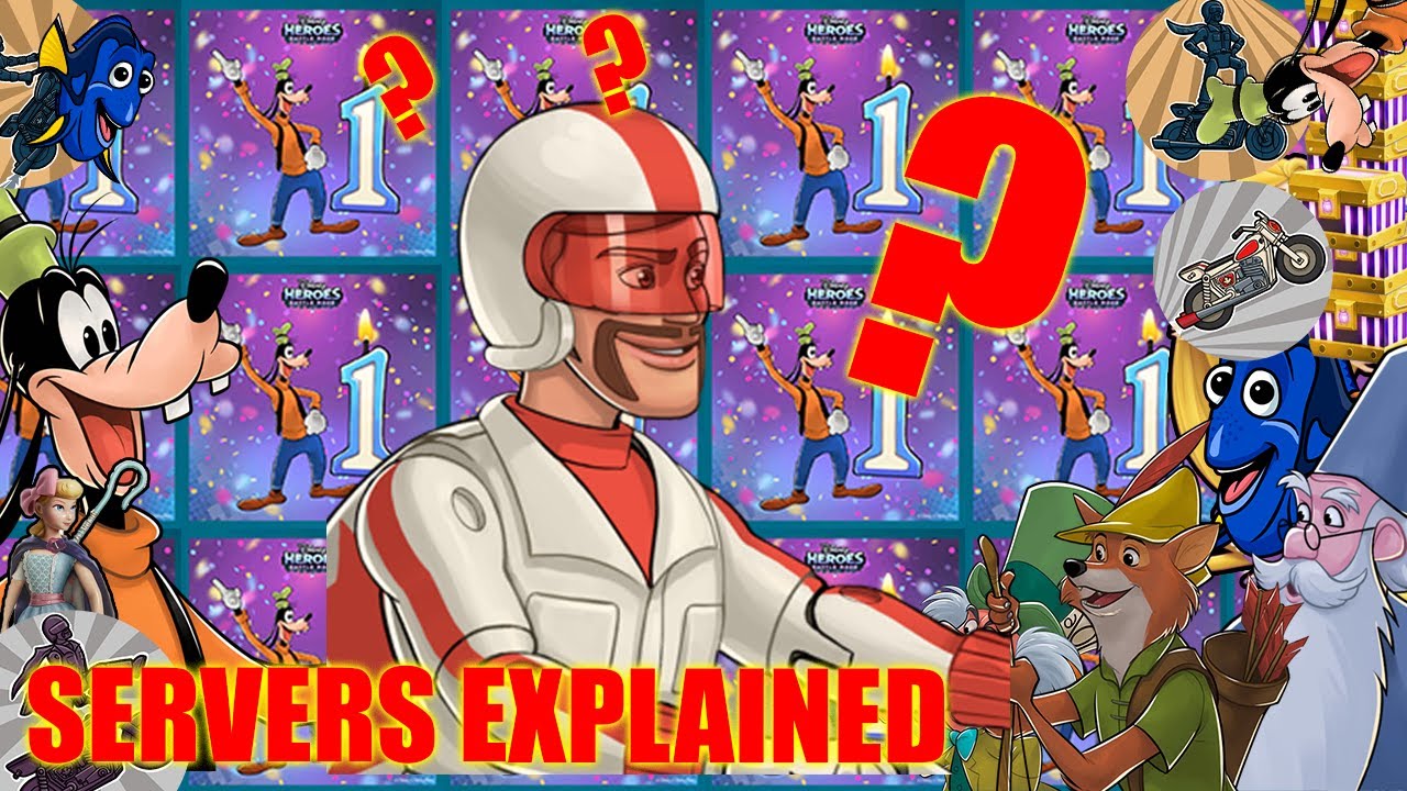 BRAND NEW SERVERS - All Servers Explained - Disney Heroes Battle Mode ...