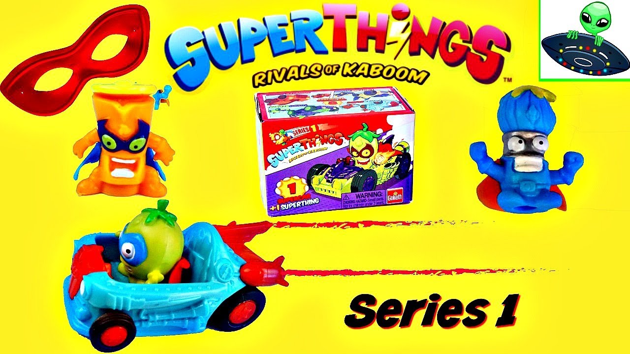 SUPERTHINGS Rivals of Kaboom! 80 Collectible Figures - YouTube