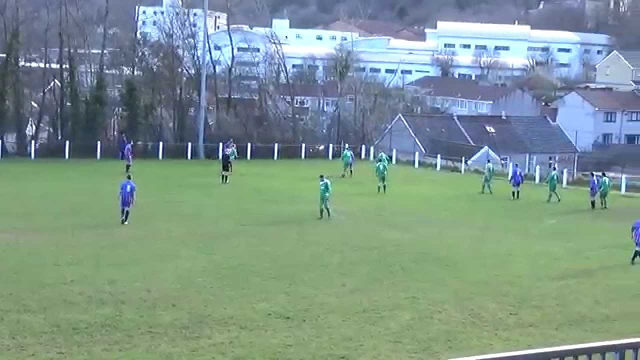 Highlights Treforest FC 7 2 Hirwaun and Mackworth - YouTube