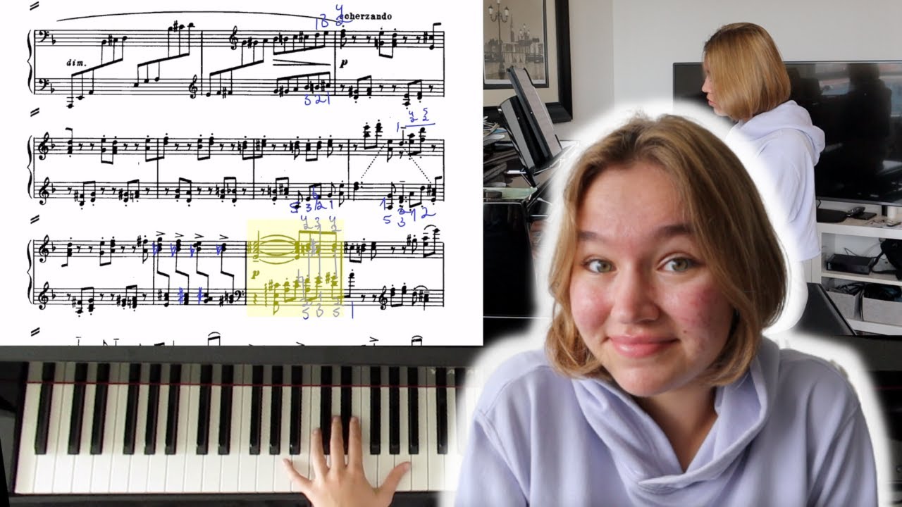 LEARNING THE FIRST MOVEMENT OF RACH 3 | PRACTICE VLOGS - YouTube