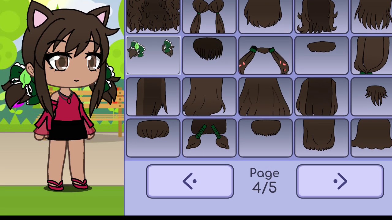 I made Hazel in the game “gacha life “ 😏 ️👑🥰🌺😘💖🥯 😊♥️🌸😱 - YouTube