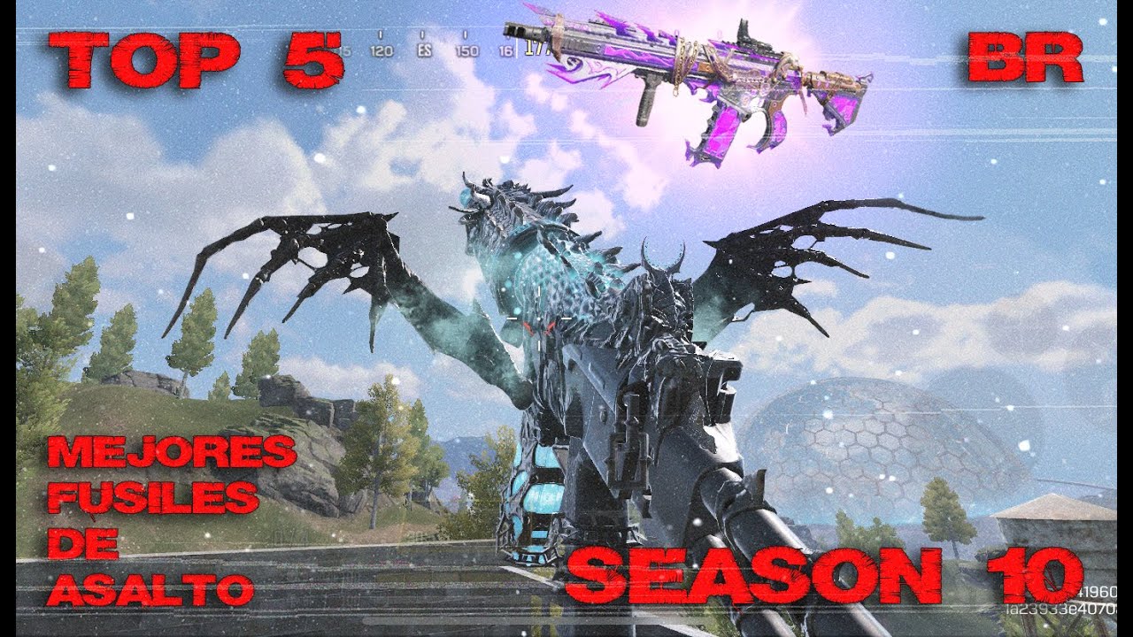 Top 5 MEJORES FUSILES DE ASALTO para BR CALL OF DUTY MOBILE🎮 💯 ...