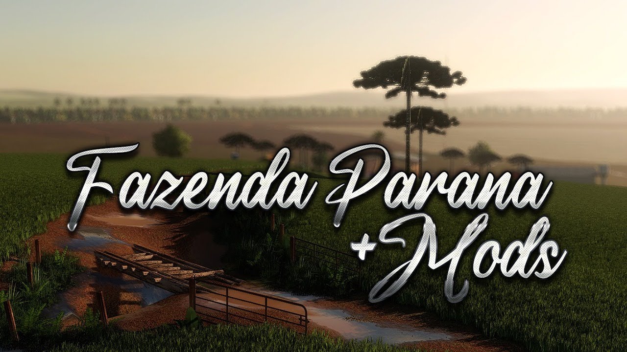 FAZENDA PARANA FS19 + MULTIPLAYER+MODS#JOGUECOMIGO - YouTube