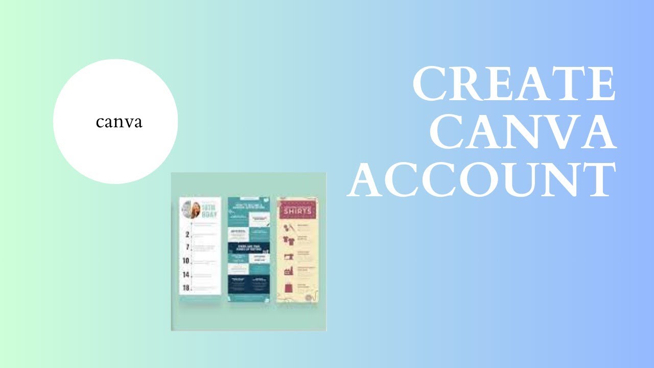 How to create canva account || create canva account in laptop # A K ...