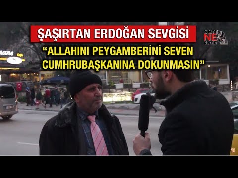 Yok böyle bir Erdoğan sevdalısı(!)