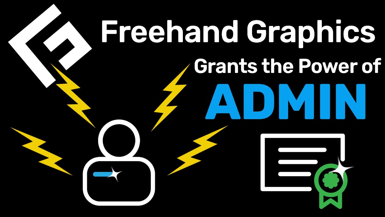 Freehand Graphics - ALL Users are Account Admins! - YouTube