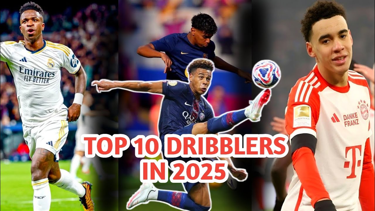 Do You Know The Top 10 FOOTBALL DRIBBLERS IN 2025 - YouTube