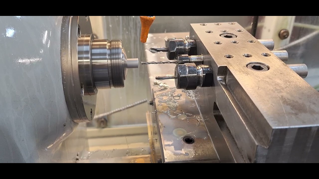Haas HPCL Tool Room CNC Lathe, 2009 - Tailstock - YouTube
