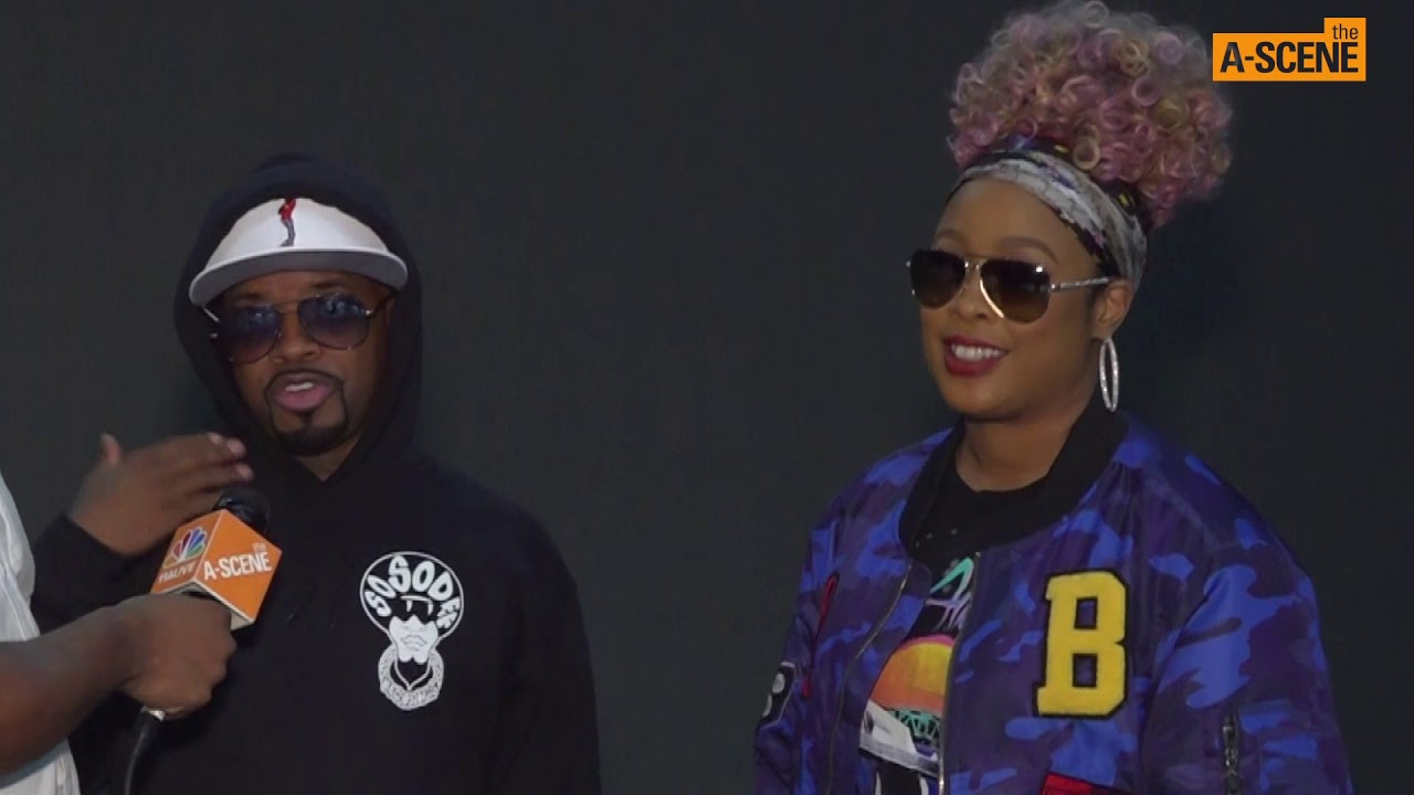Behind the scenes : Jermaine Dupri and Da Brat at So So Def 25th ...