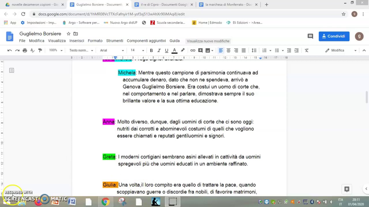Guglielmo Borsiere - YouTube
