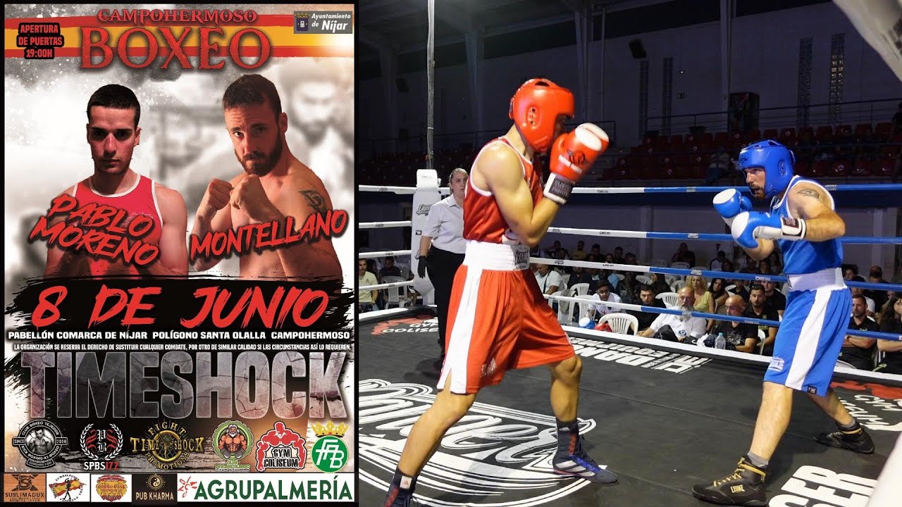 Boxeo Olímpico Miguel Ángel Montellano VS Pablo Moreno (Campo Hermoso 8 ...