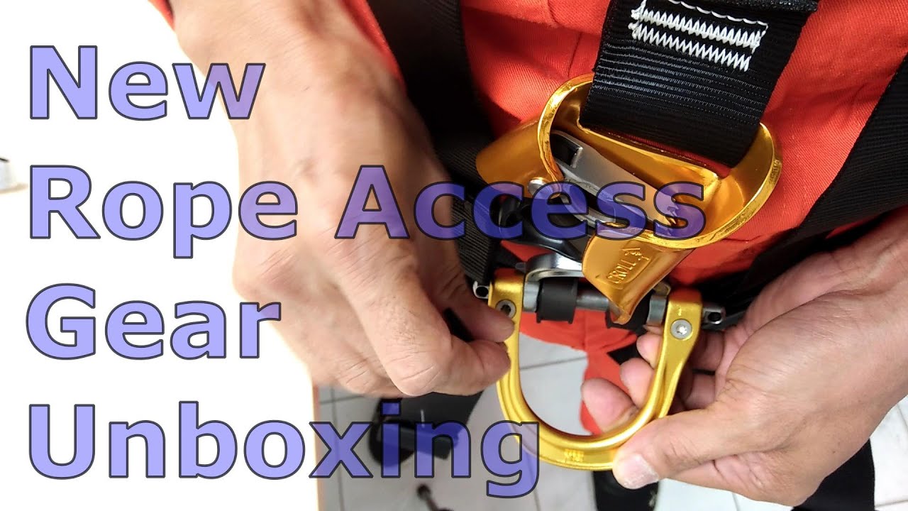 New Rope Access Gear Unboxing - YouTube