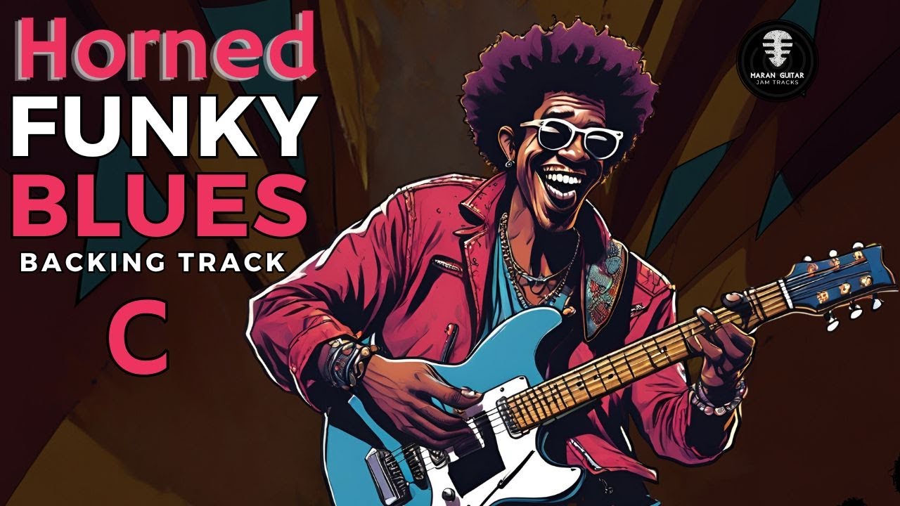 HORNED FUNKY BLUES backing track in C - YouTube