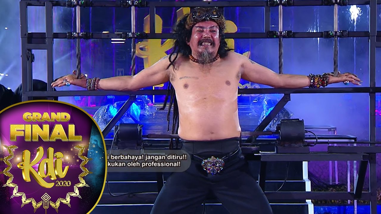 MENEGANGKAN!!! Aksi Master Limbad Seluruh Tangannya di Bor - Grand ...