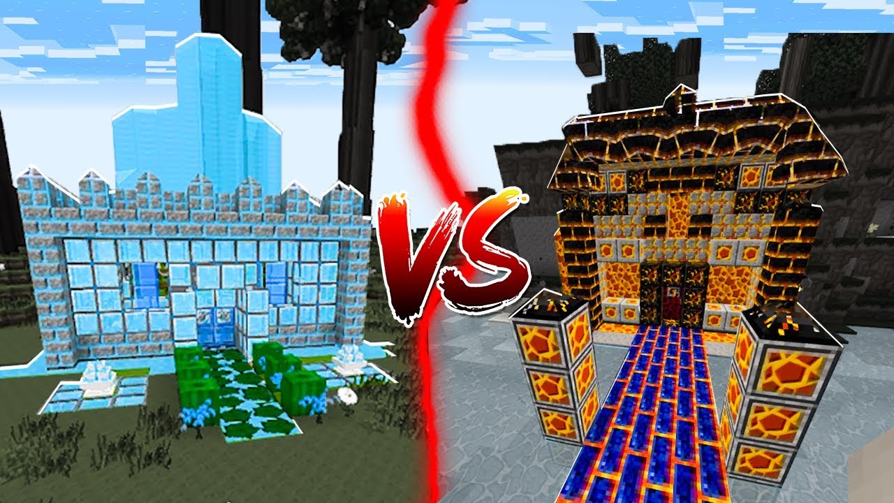 Minecraft Lava House