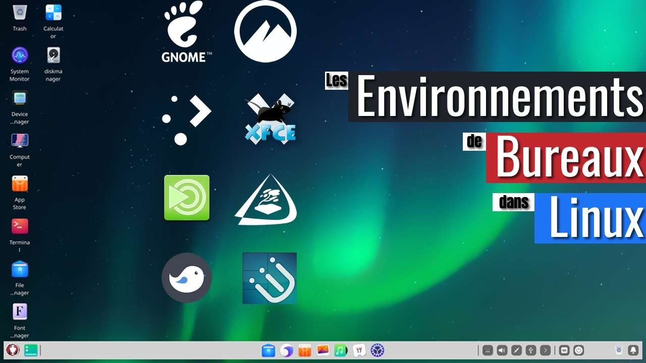 Les Environnements de Bureaux sous Linux | LAQ #009 - YouTube