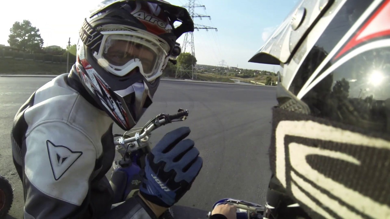 Distractie de seara cu moto !!! - YouTube