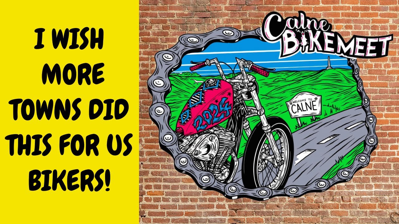 WHEN A TOWN IS TAKEN OVER BY BIKERS! THE BIG CALNE BIKE MEET - YouTube
