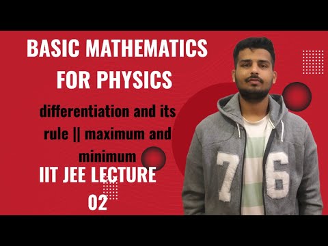Basic mathematics for physics class 11 &12 || differentiation & it's ...