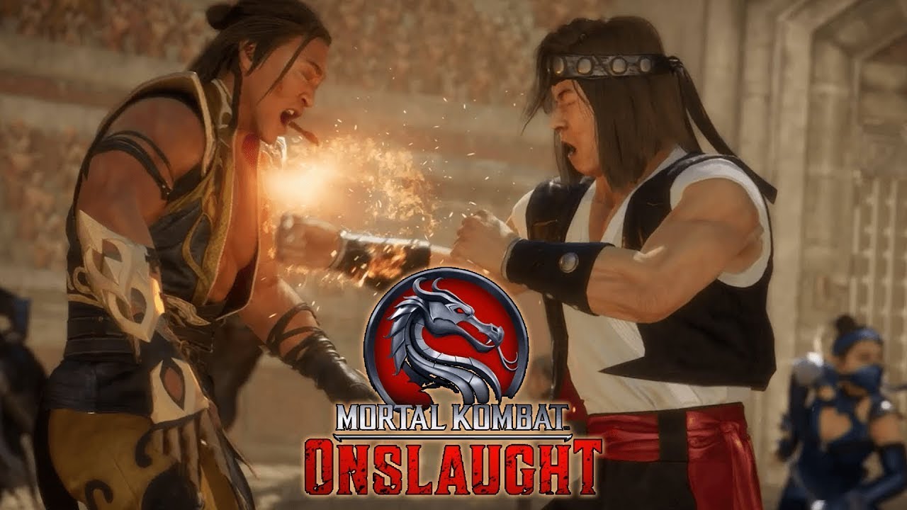новые битвы. Mortal Kombat onslaught#1 - YouTube