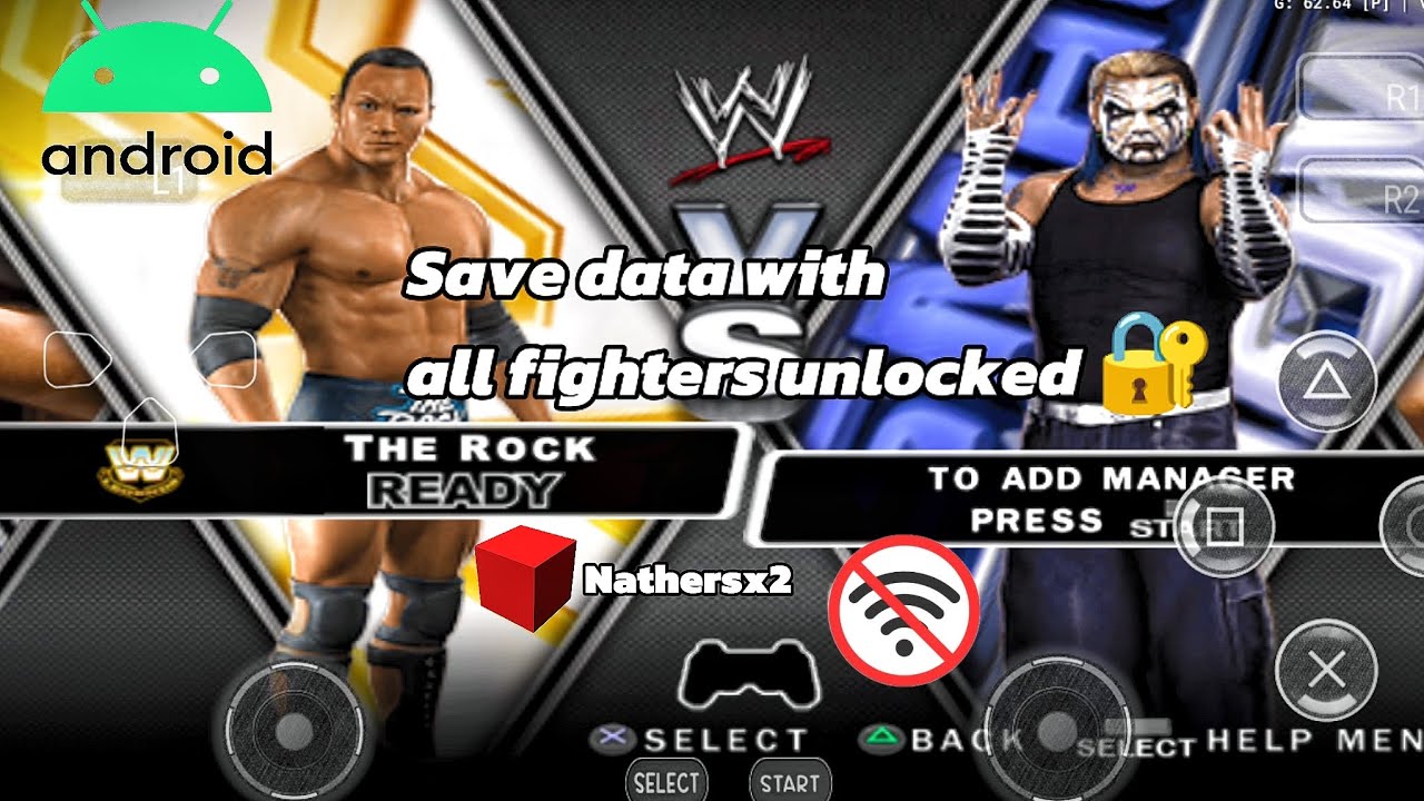 WWE SmackDown Vs. RAW 2010 Nathersx2 Emulador Save Data How to Unlock ...