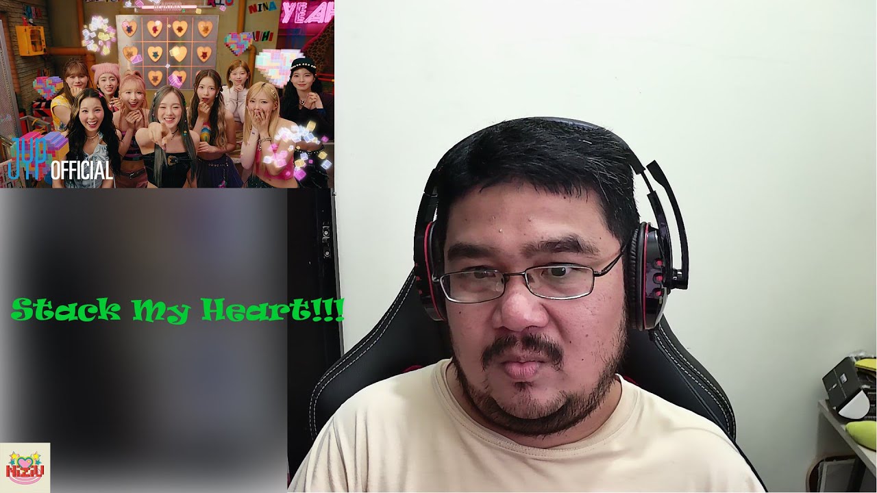 Reacting To NiziU (니쥬)| Heartris MV| Stack My Heart!!!! - YouTube