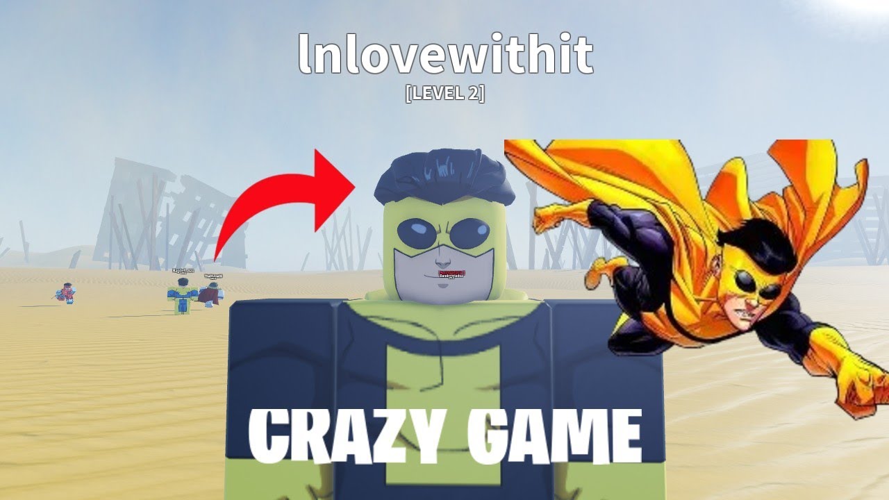 THIS ROBLOX INVINCIBLE GAME IS CRAZY!! (INVINCIBLE SHOWDOWN) - YouTube