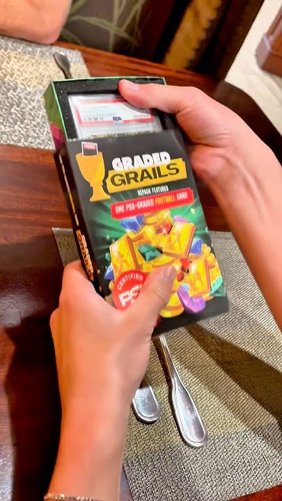 Brand New $300 Graded Grails Mystery Pack - YouTube