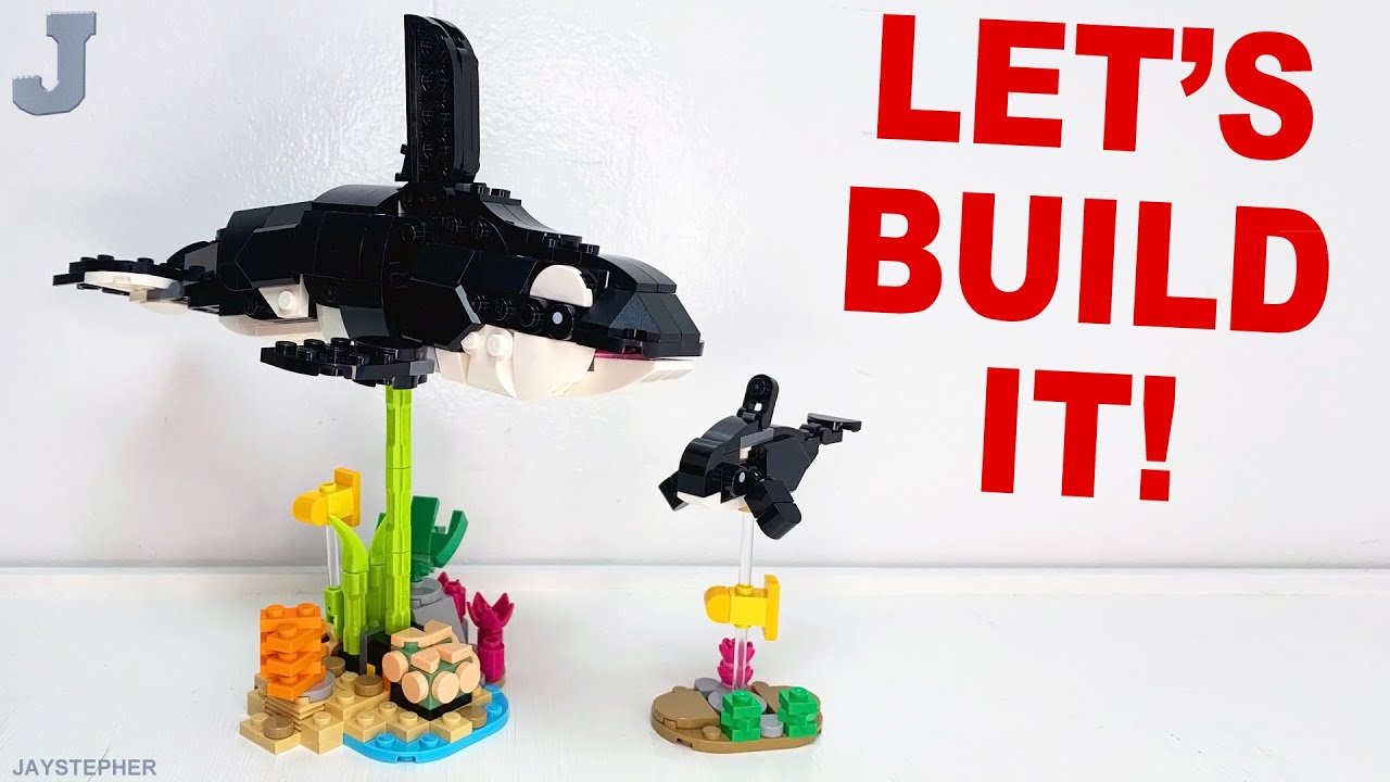 LEGO Creator 2025 Wild Animals: Orca Family 31165 Complete Build ...