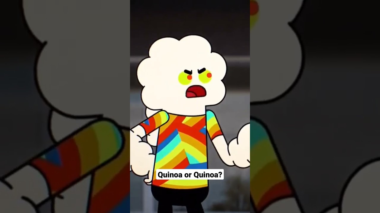 Gumball | How to Pronounce Quinoa | Cartoon Network UK #shorts - YouTube