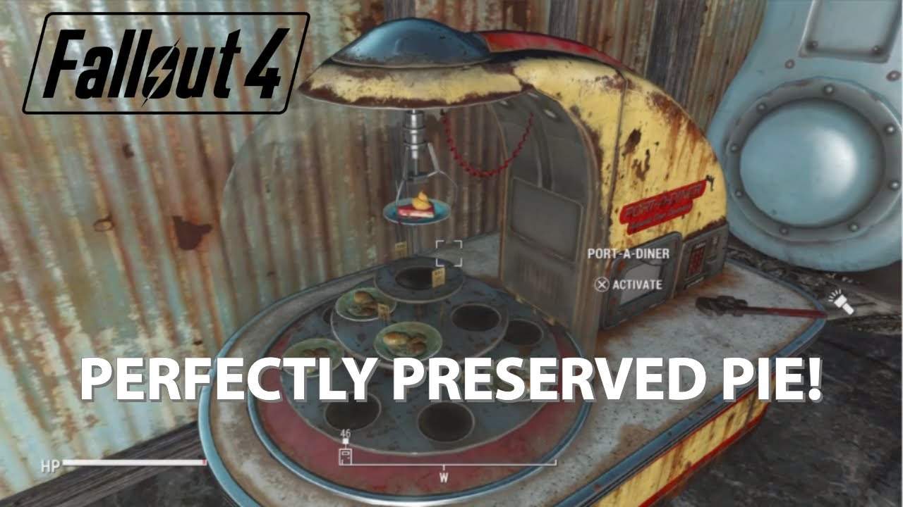 Perfectly Preserved Pie! Fallout 4 FO4 - YouTube
