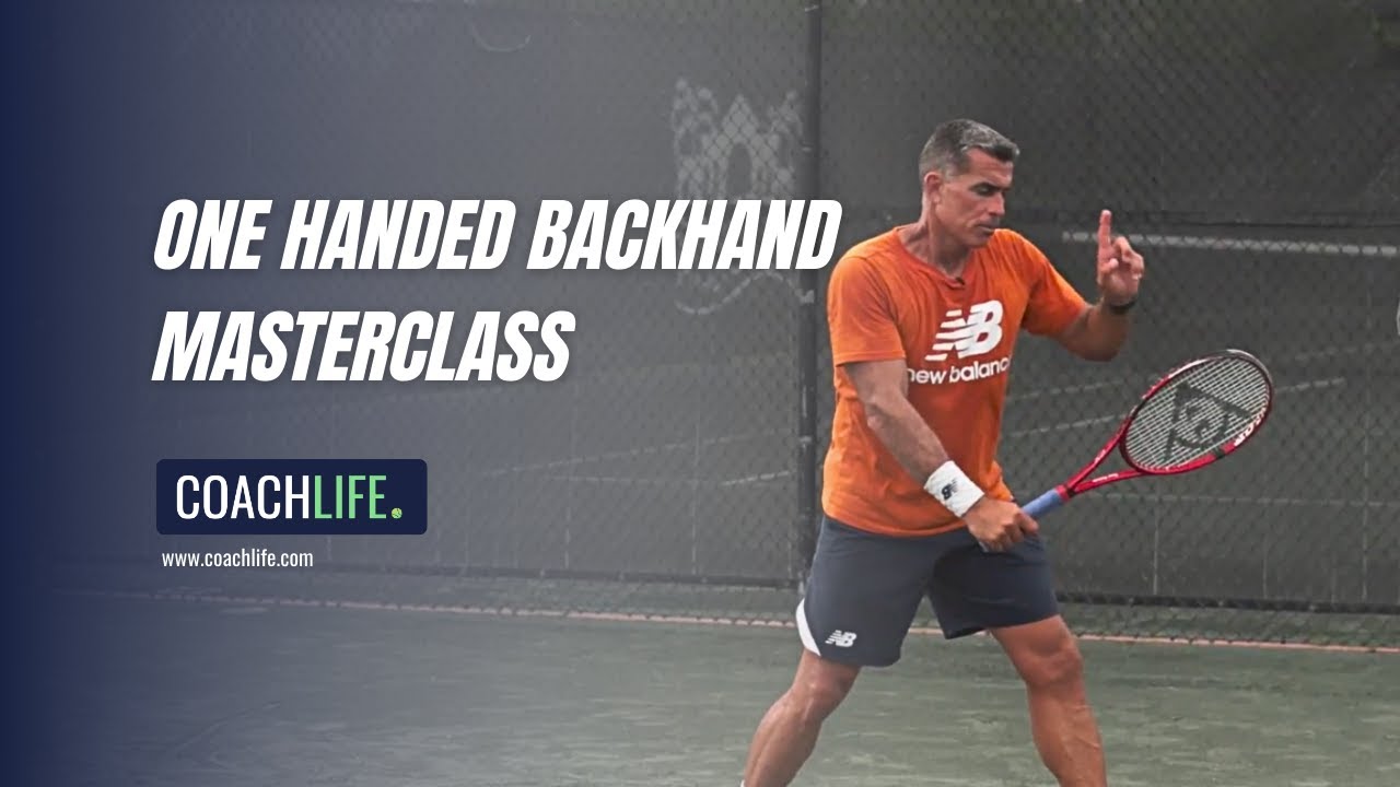 The Best One-Handed Backhand Video You’ll Ever See - YouTube
