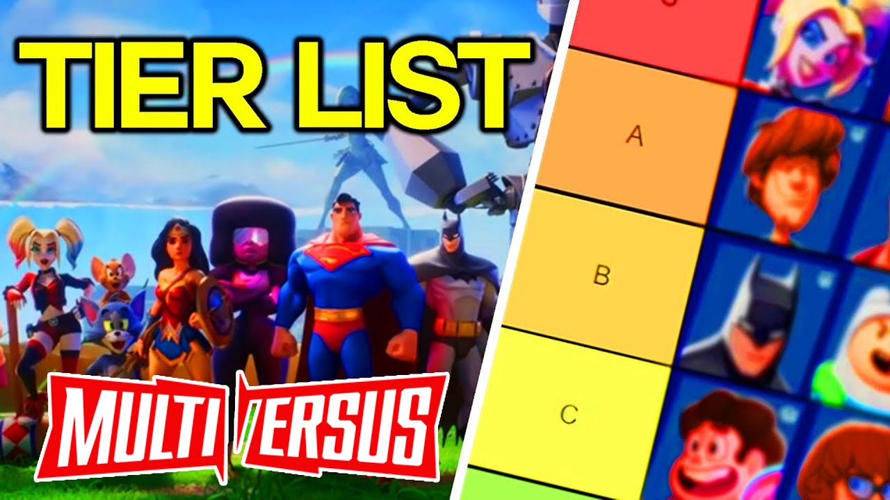 TIER LIST MULTIVERSUS OPEN BETA PERSONAGENS MAIS FORTES E FRACOS - YouTube
