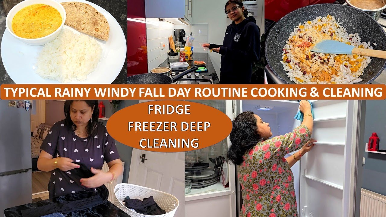 On A Wet Windy Day - Relaxed, Lazy, Productive Routine | Fridge Deep ...