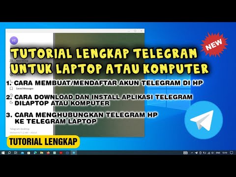 cara download dan install telegram terbaru di laptop/Pc || cara ...