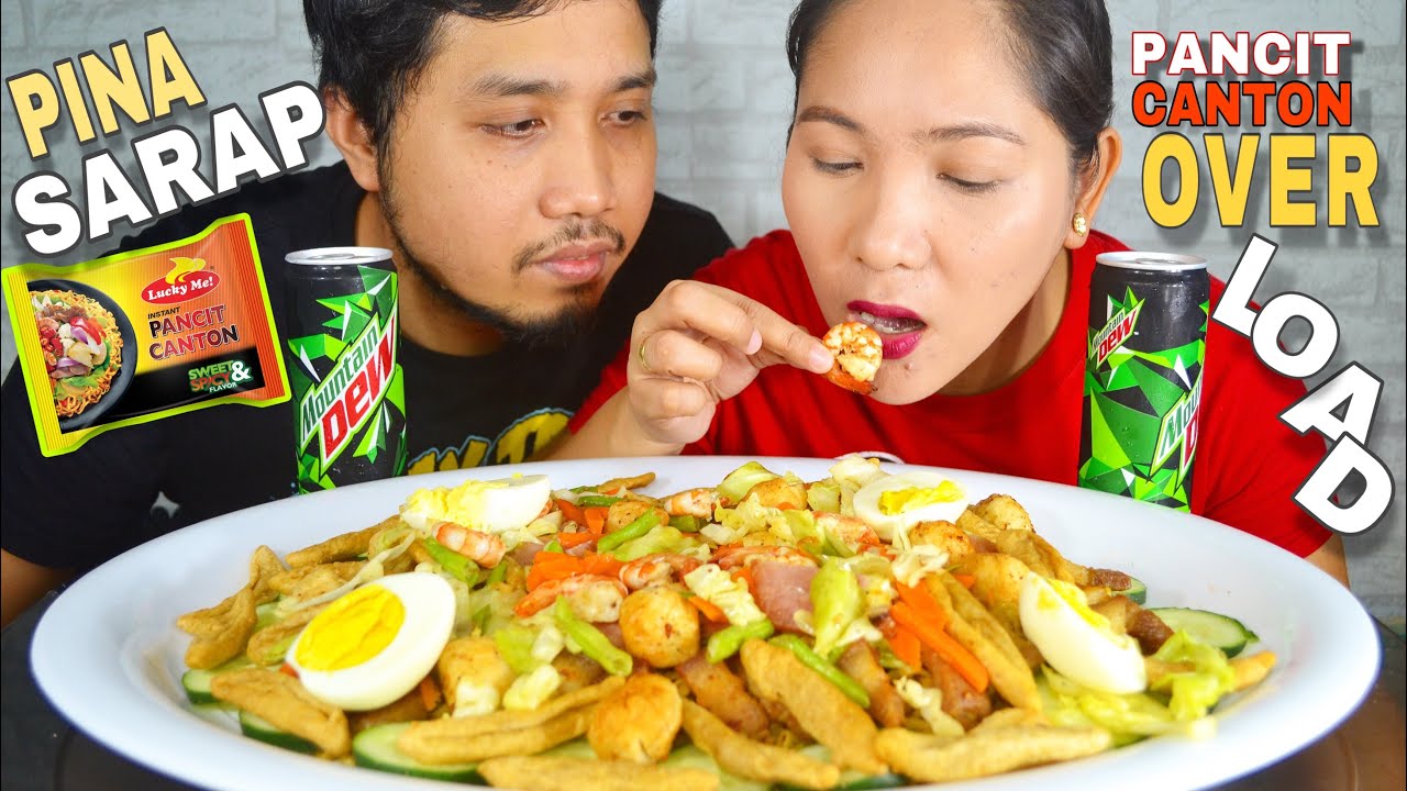 Lucky Me Pancit Canton with Overload Toppings (Mas Pinasarap)/Filipino ...