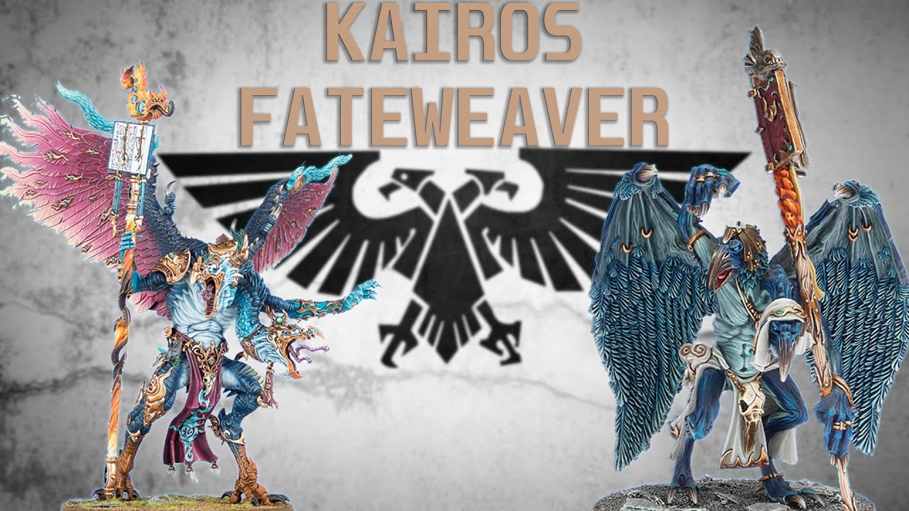 [WARHAMMER 40K] Kairos Fateweaver, Tzeentchuv Šílený Věštec - YouTube