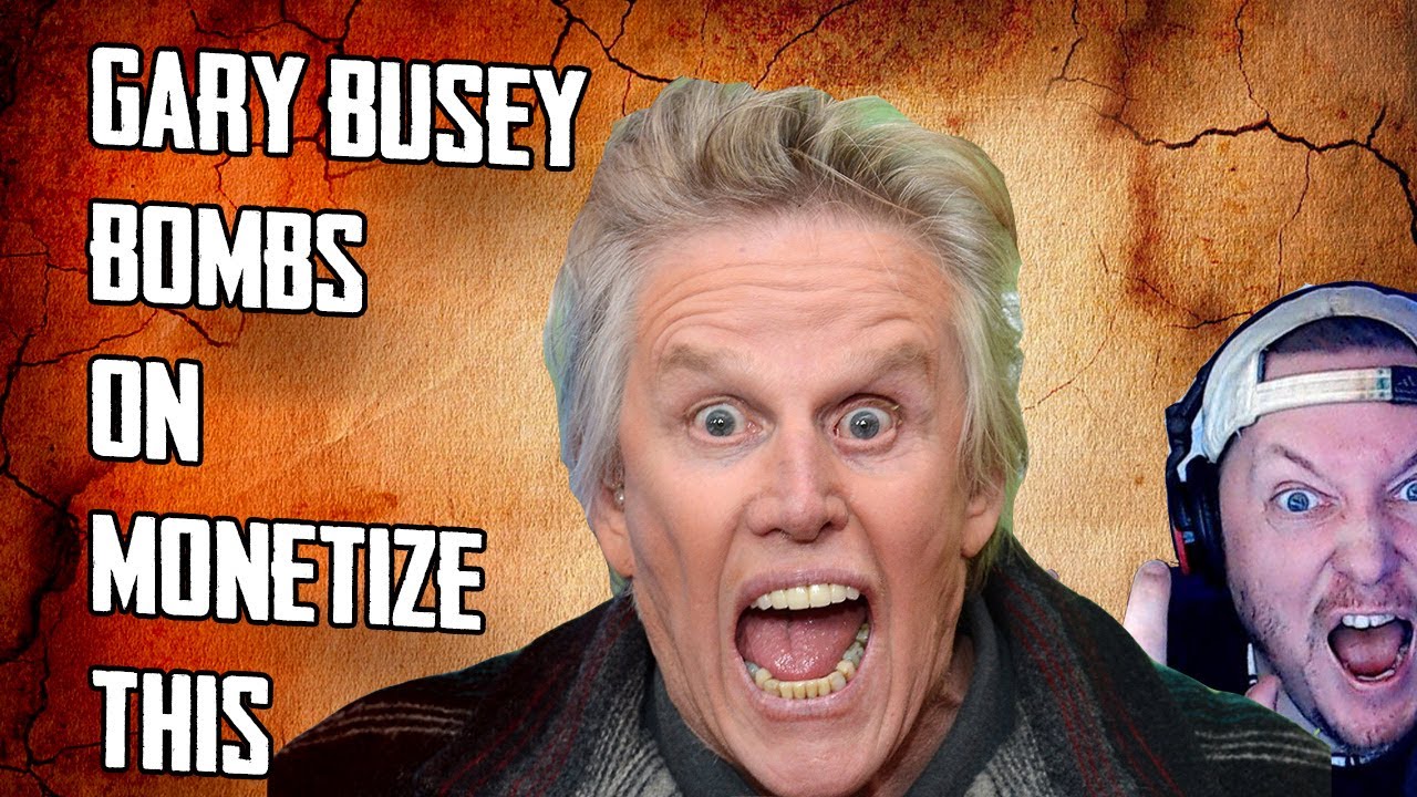 GARY BUSEY - Bombs on RADIO SHOW - Monetize This - YouTube