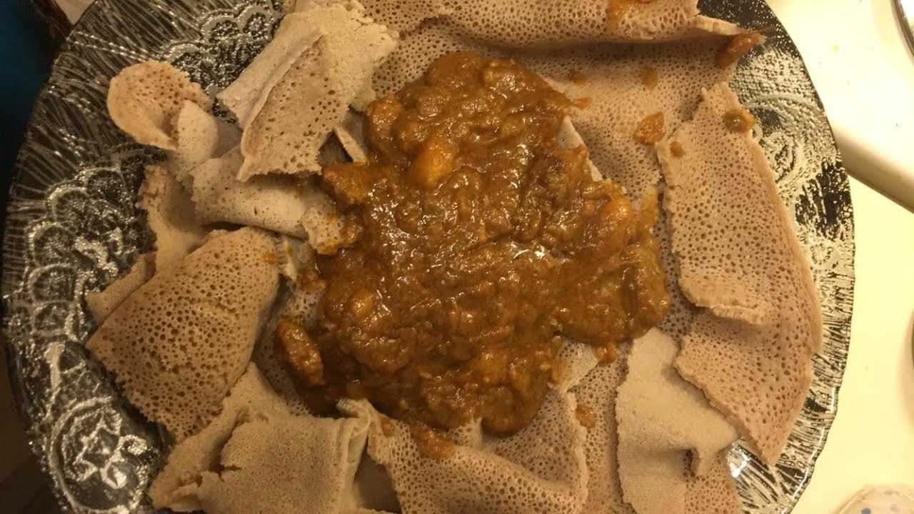 Ehtiopian Injera Sauce - YouTube