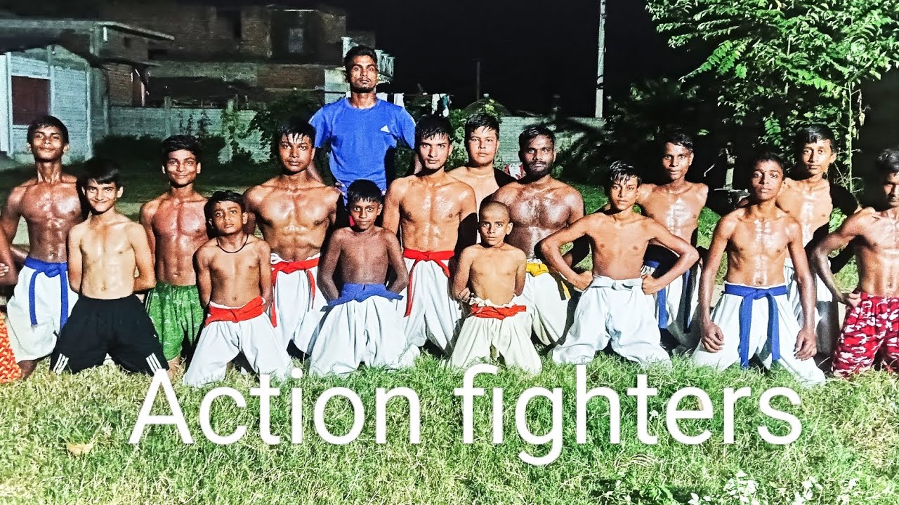 Kids action fighters 💪 kids group fight kyokushin karate kheladi 2024 ...
