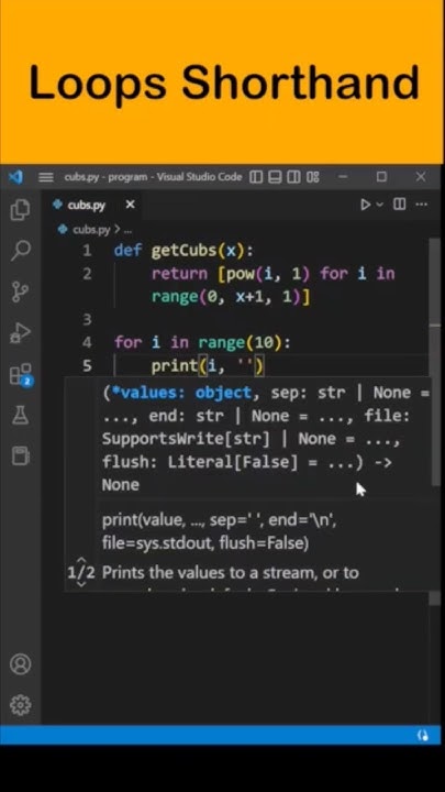 Are You Using A One Liner Loop Shorts Python Coding Programming Youtube