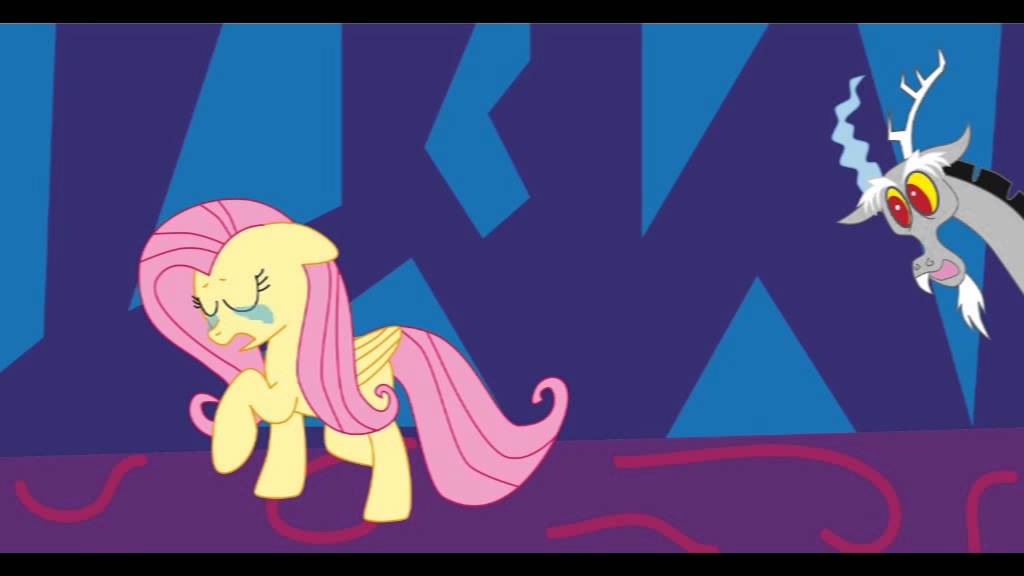 my little pony friendship is magic Fluttercord vs Dislestia - YouTube