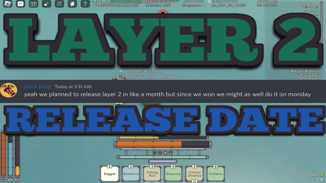 Layer 2 RELEASE DATE CONFIRMED (Outdated) | Deepwoken - YouTube