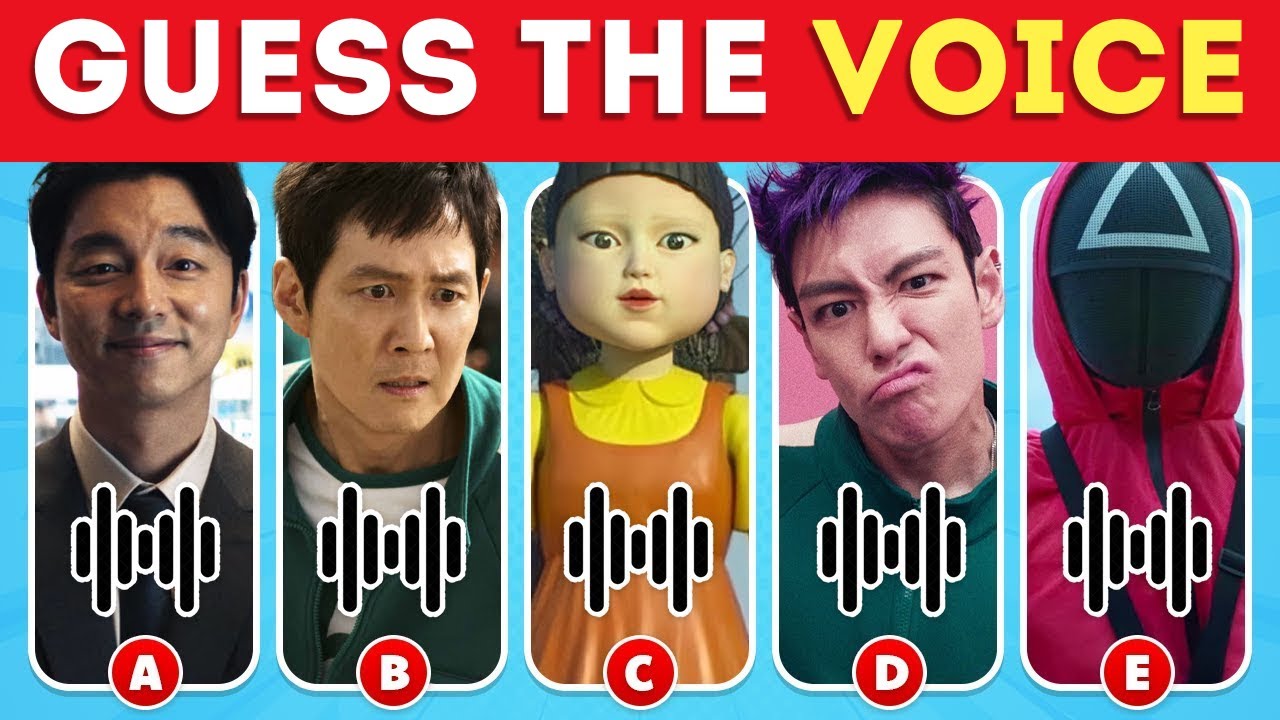 Guess SQUID GAME Characters by their Voice 🗣️🔈 | Squid Game Season 2 ...