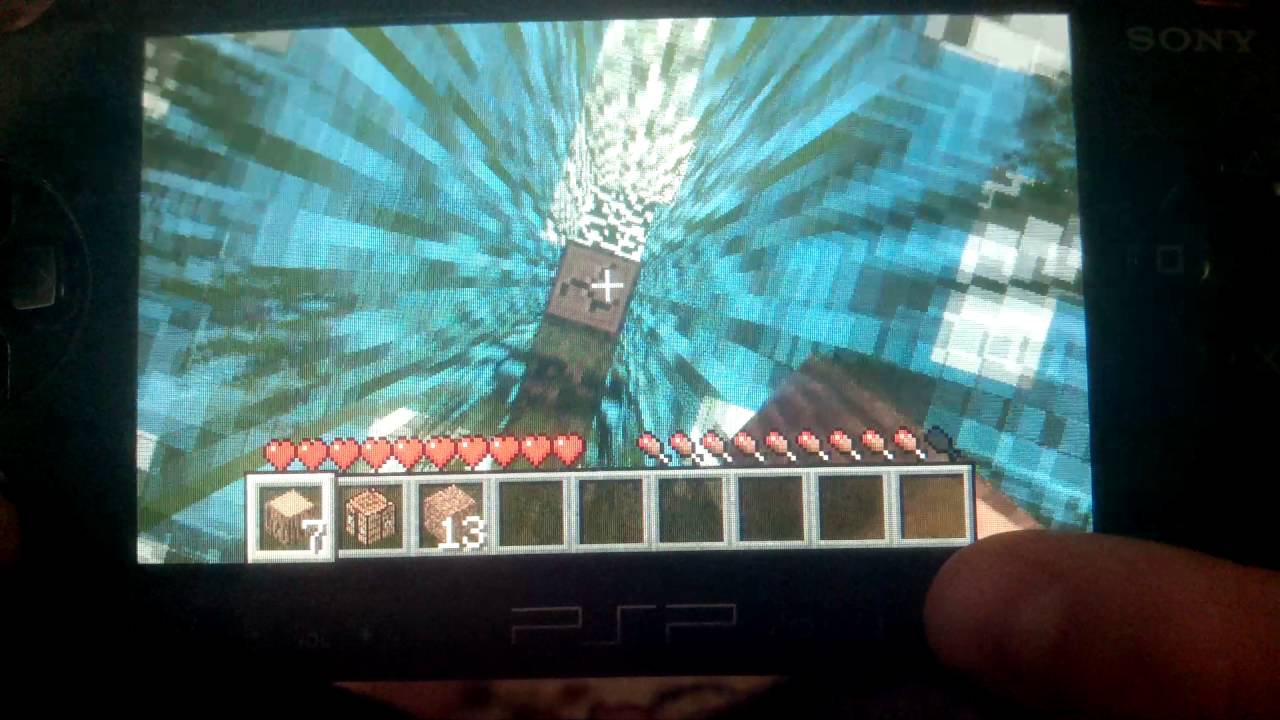 Minecraft PSP Survival Lets Play (1) "THE MOST CRINGY START EVER ...