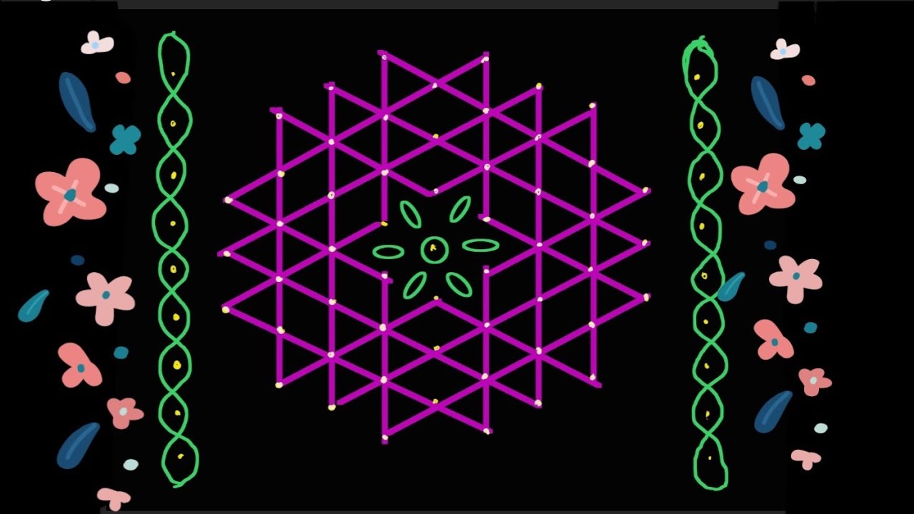 Beautiful Digital Rangoli designs 😍 # latest # trending . - YouTube