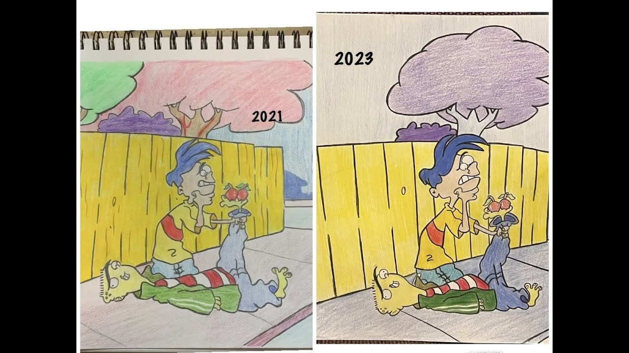 Redrawing My First Ever Ed Edd n Eddy Drawing! - YouTube