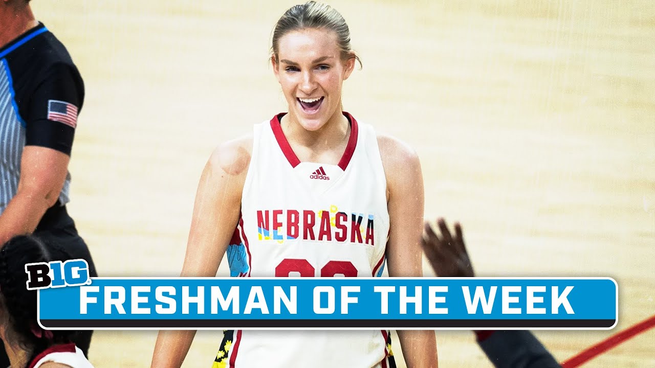 Natalie Potts Highlights | B1G Women's Basketball Freshman of the Week ...