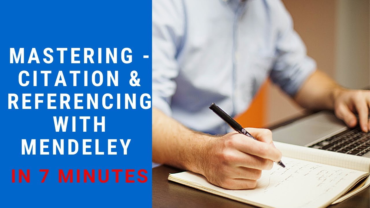 05 Learn How To Cite And Reference In Mendeley In 7 Minutes Citation 05 Learn How To Cite And Reference In Mendeley In 7 Minutes Citation