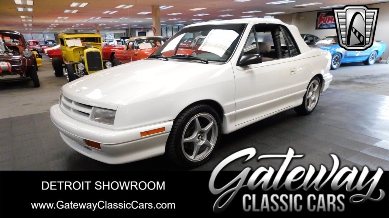 1991 Dodge Shadow Gateway Classic Cars Detroit #2072 DET - YouTube